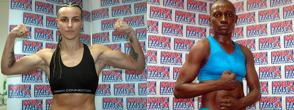 United Kingdom News - WBF Women’s International Super Flyweight Title