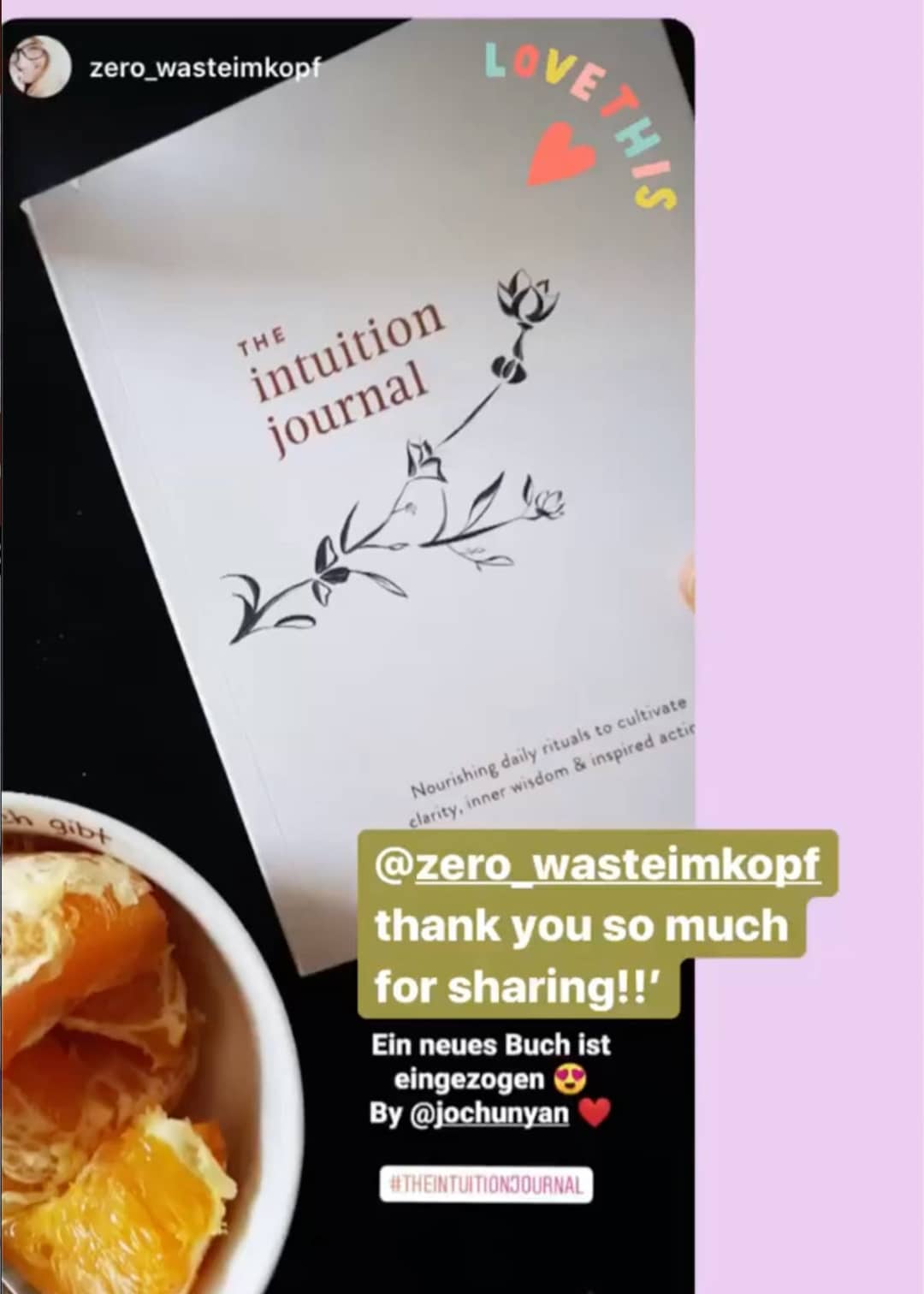 Guided journaling prompts with The Intuition Journal | Jo ChunYan