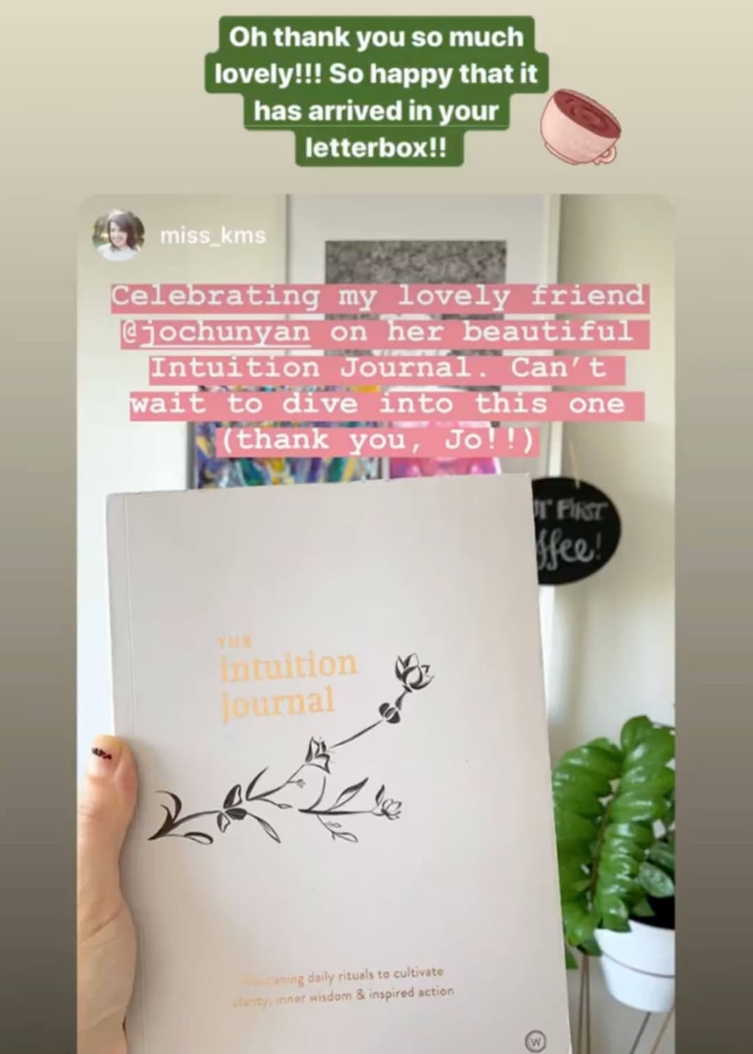 Guided journaling prompts with The Intuition Journal | Jo ChunYan