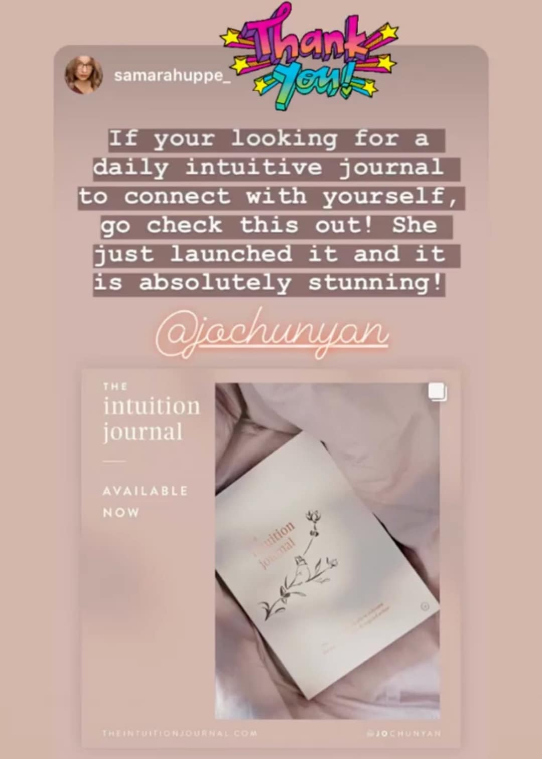 Guided journaling prompts with The Intuition Journal | Jo ChunYan