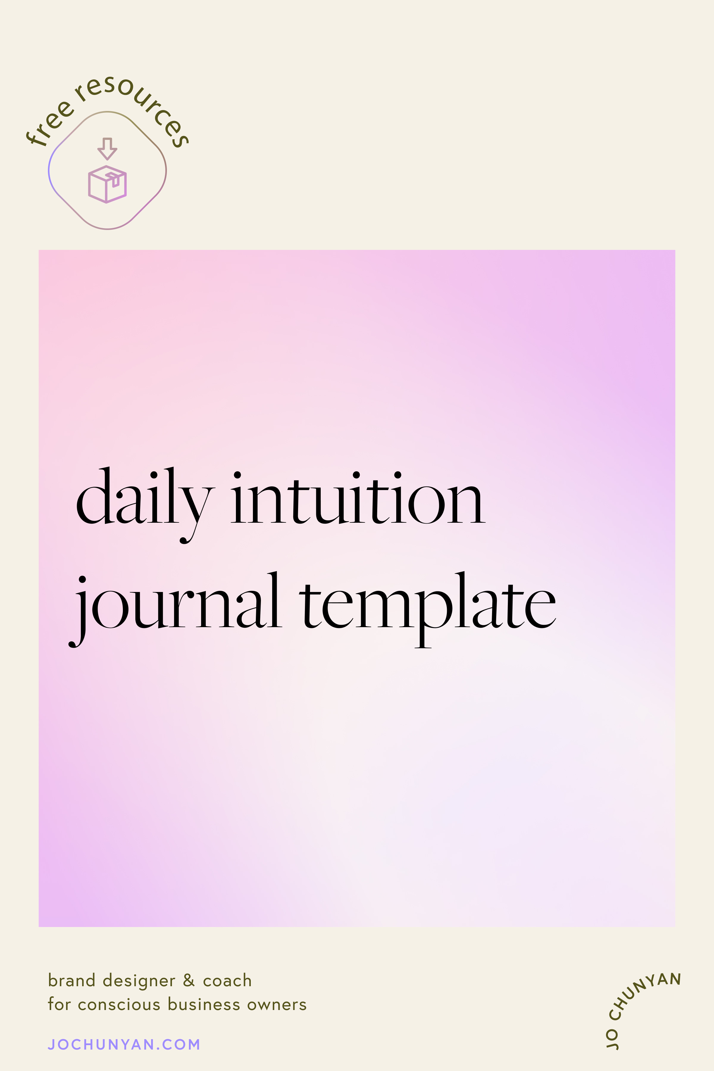 Journaling and vision creation for conscious business owners