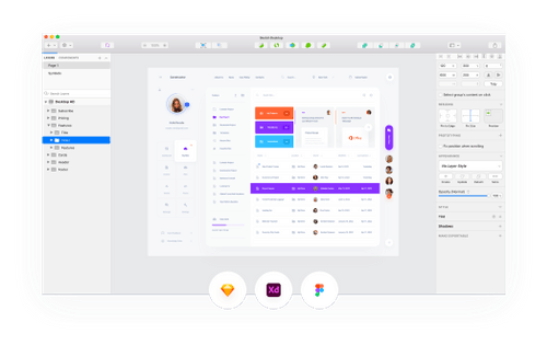 Constructor UI Kit Download for Figma, Sketch and Adobe XD