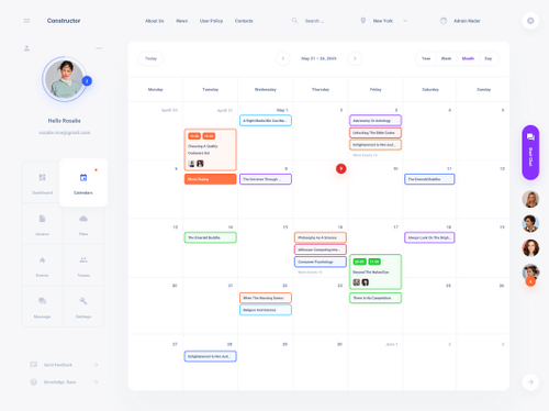 Calendar Dashboards Download Now