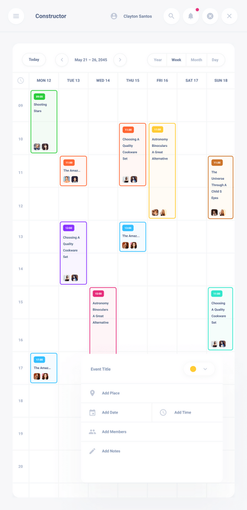 Calendar Dashboards Download Now