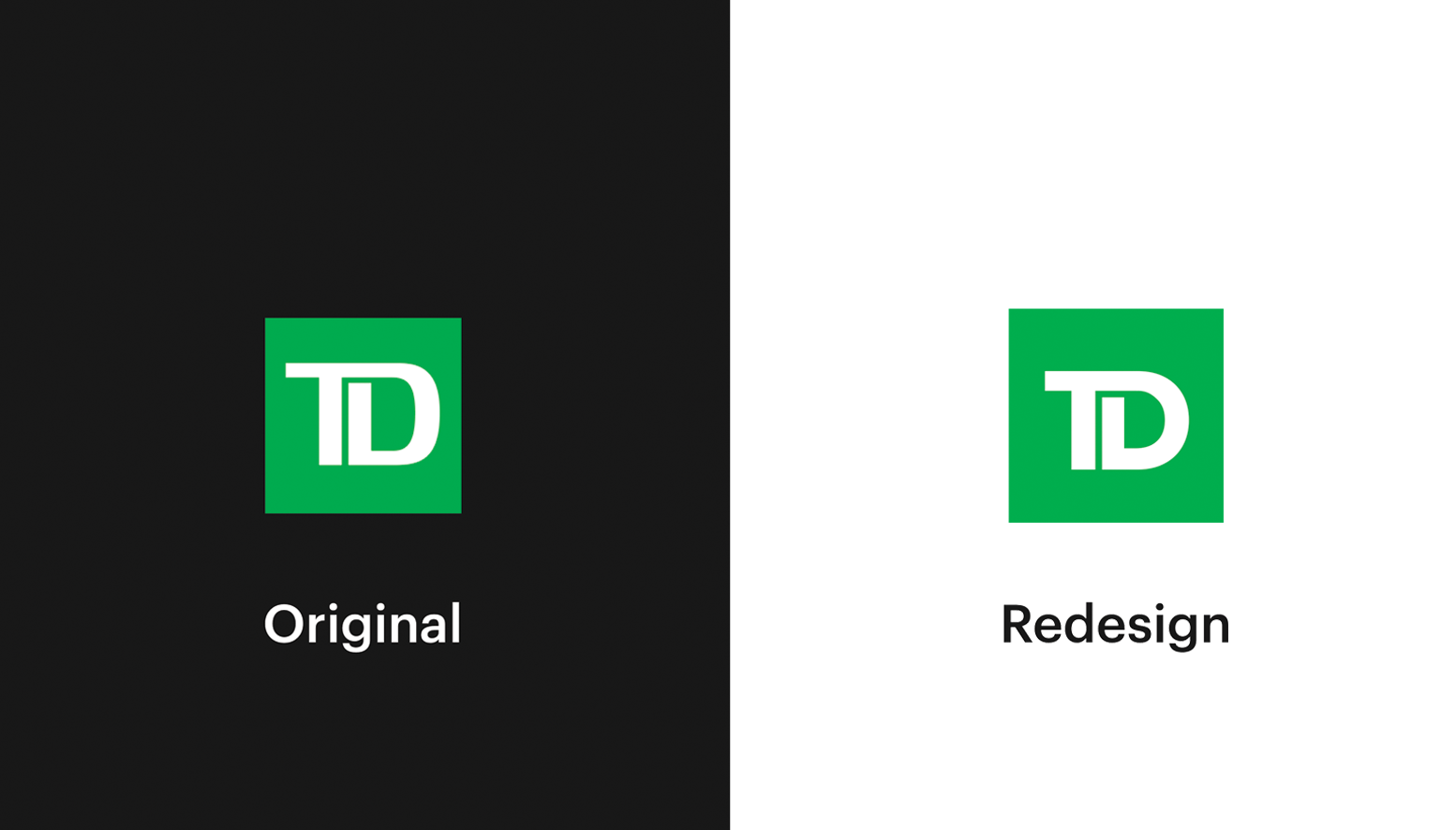 TD Bank Redesign