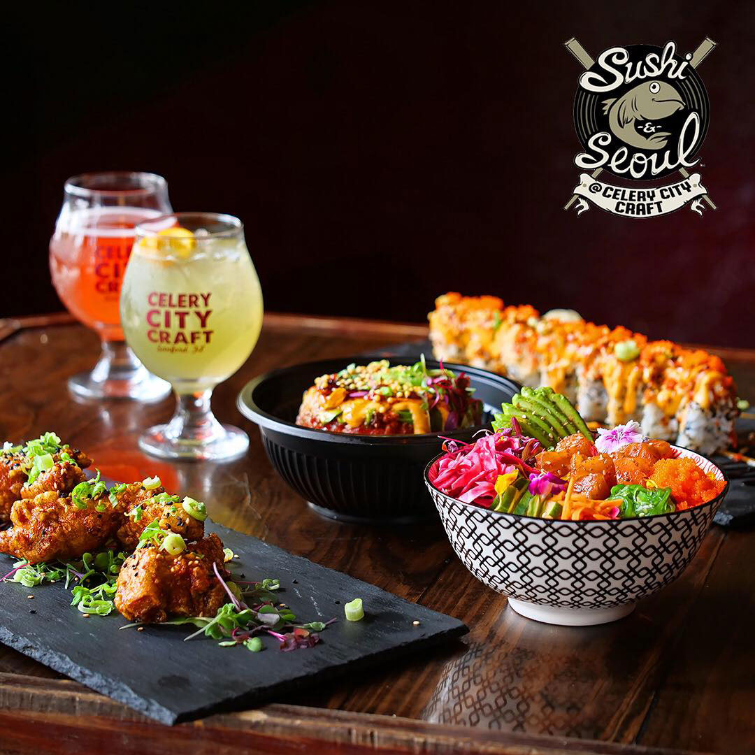 Sushi & Seoul At Celery City Craft at Eileen Marvin blog