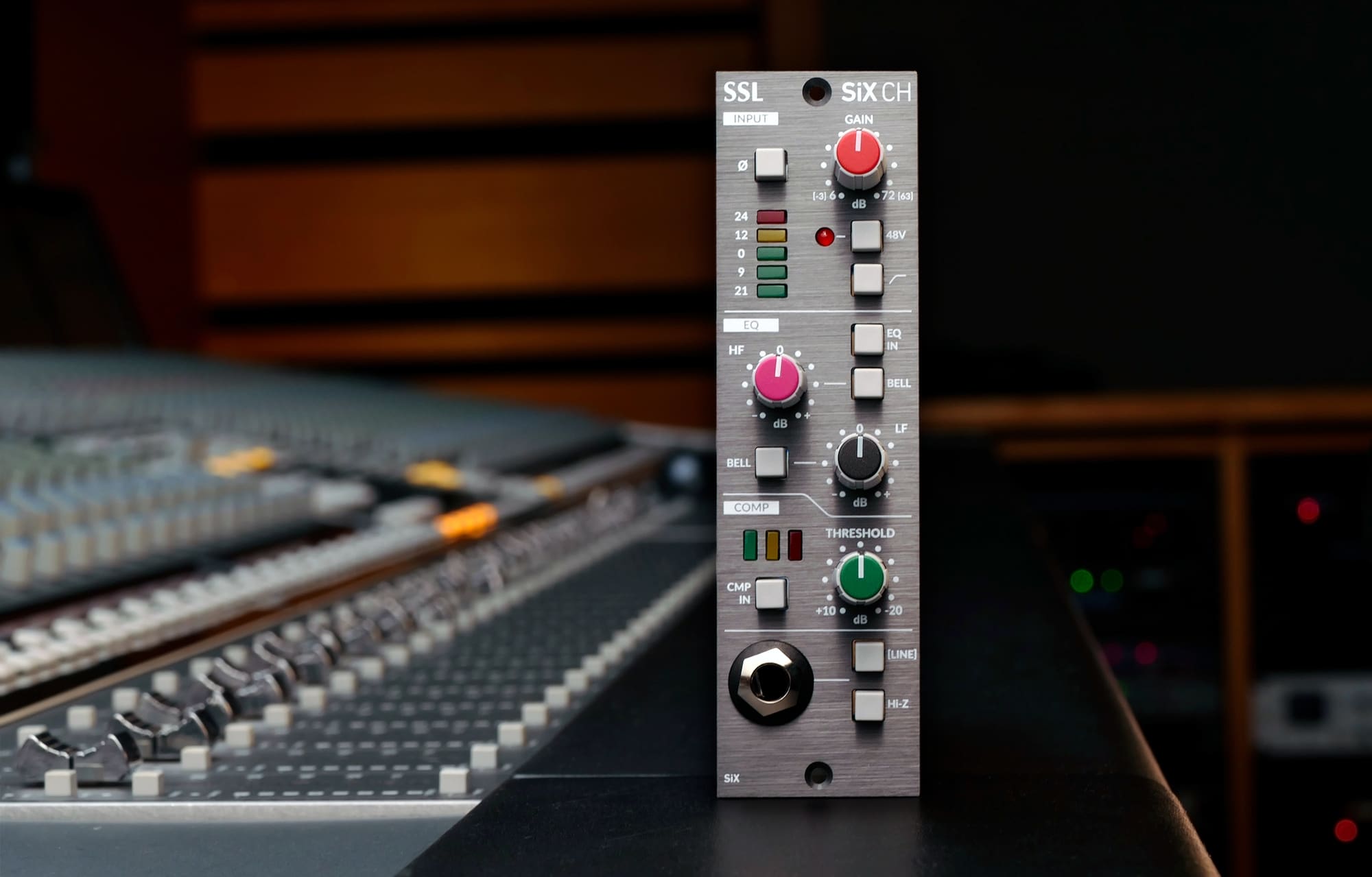 RD news | SSL SiX Channel strip