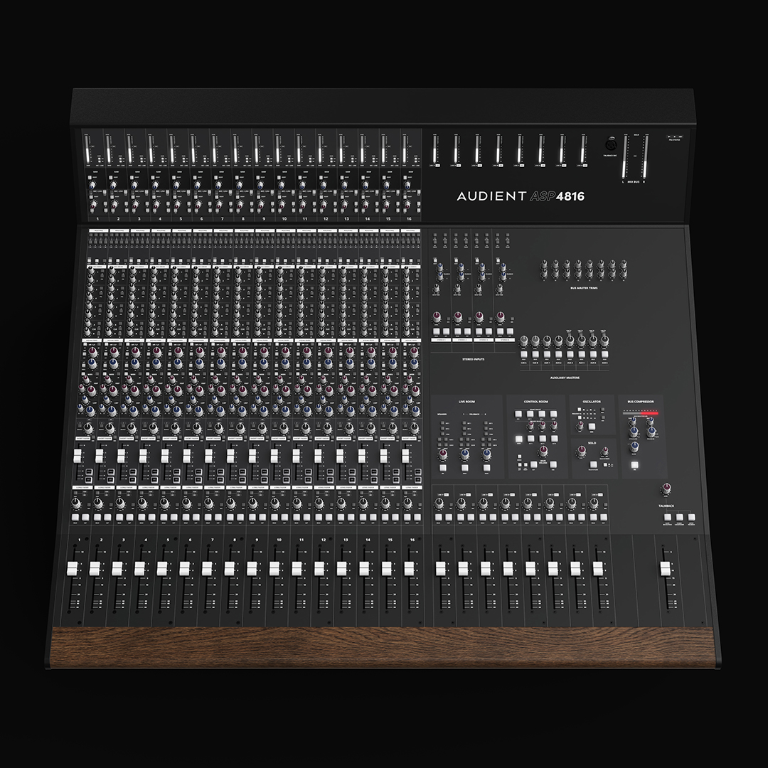 RD news | Audient ASP4816 Standard and Heritage Edition