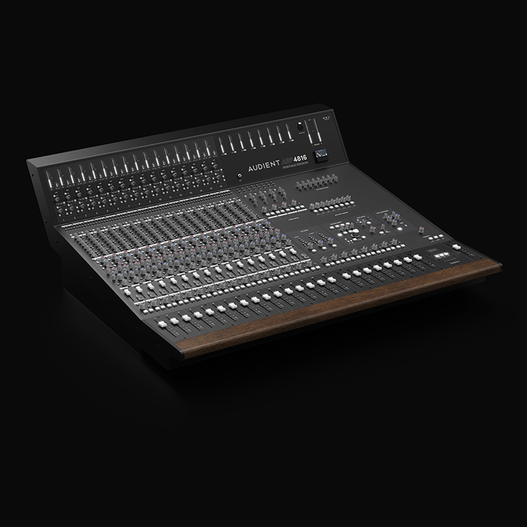 RD news | Audient ASP4816 Standard and Heritage Edition