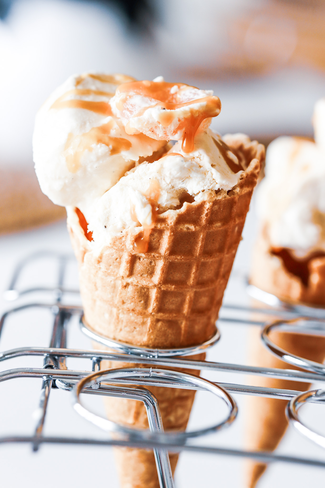 Karamellglass med Tweek's Fizzy Fusion - Recept från Foodgeekz