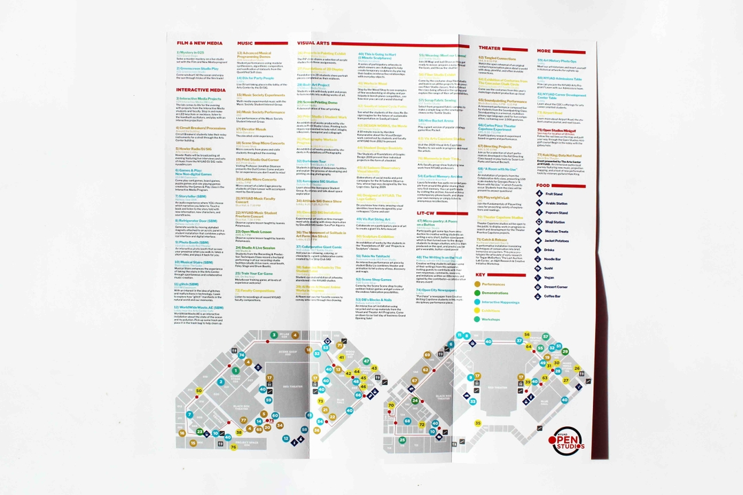 Open Studios Visual Wayfinding