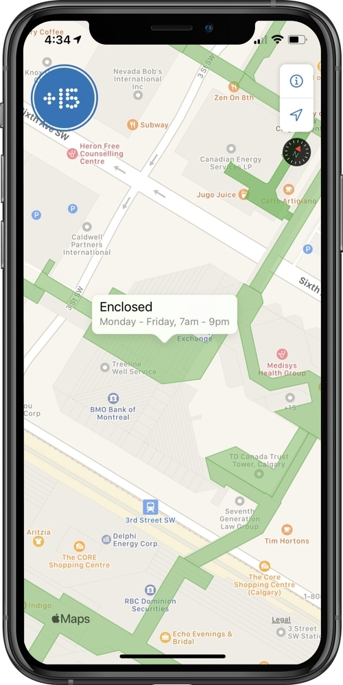 Calgary Plus 15 iOS App - Made by Toy Rockets