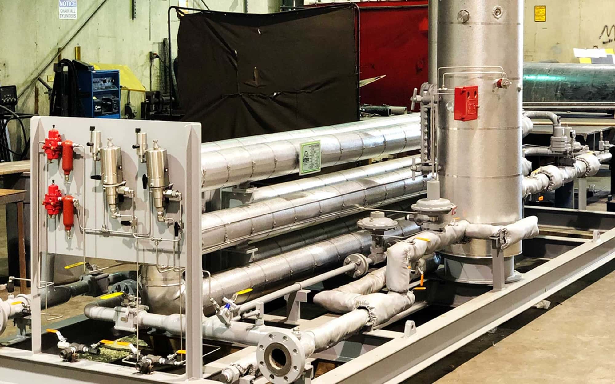 3 Phase Separators - Three Phase Oil & Gas Separator | Tech Fab