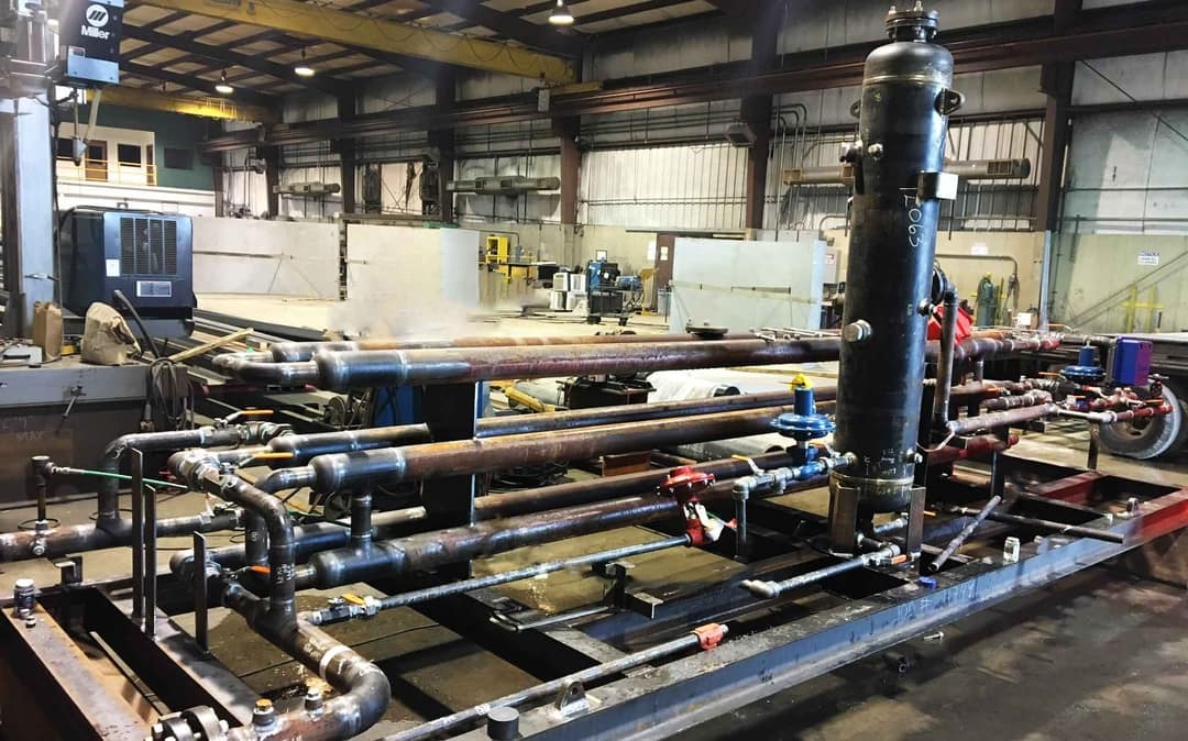 3 Phase Separators - Three Phase Oil & Gas Separator | Tech Fab