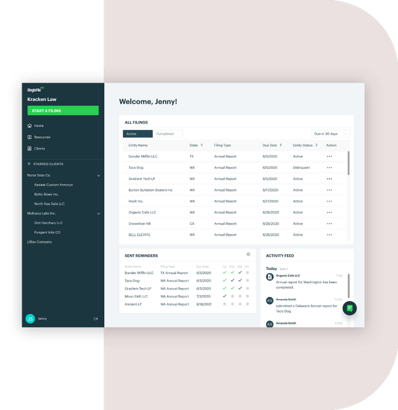 SingleFile — For Law Firms