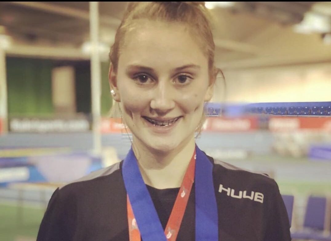 Ella leaps to National Silver | Derbyshire Institute of Sport