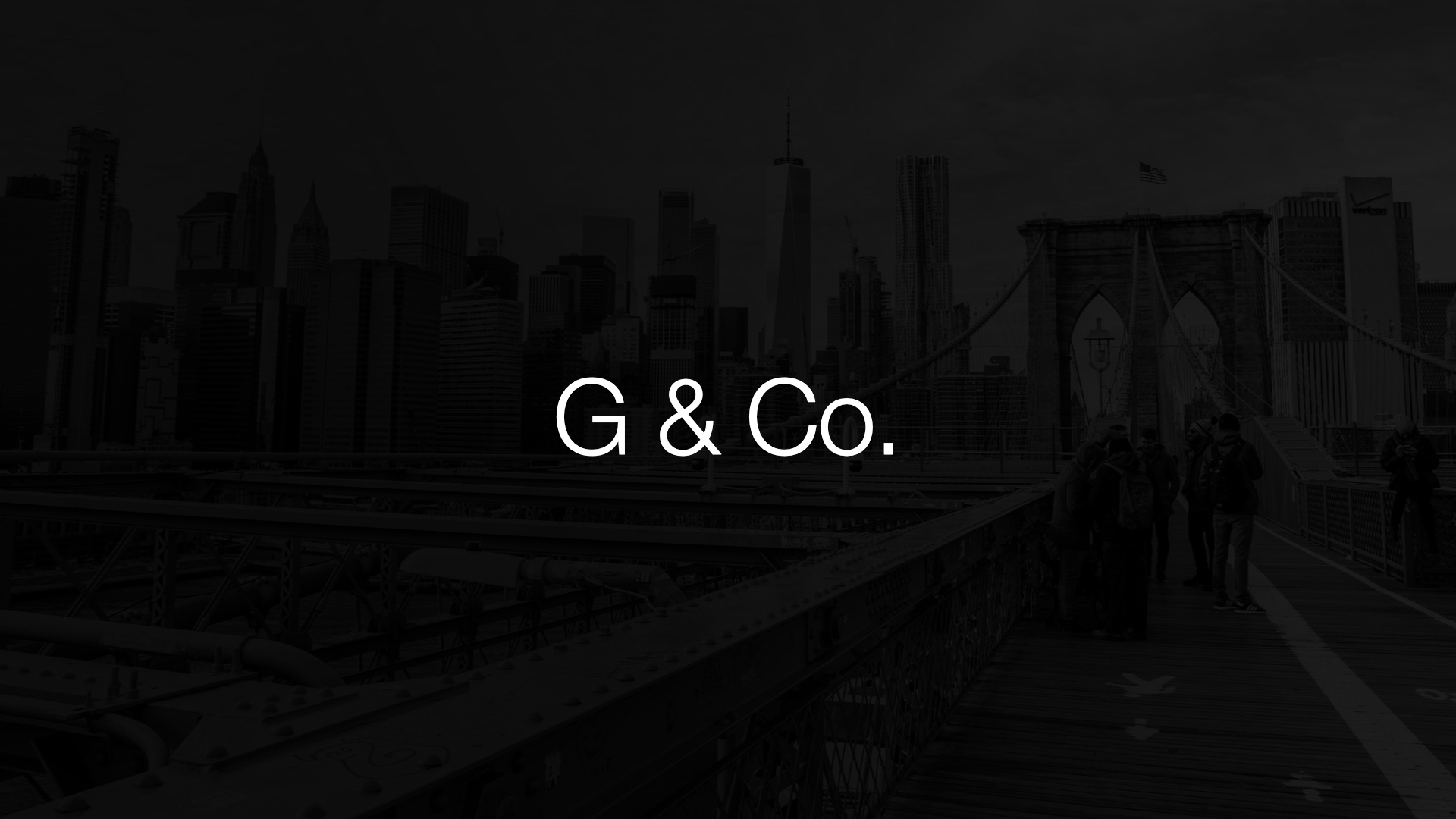 Contact. Let's Chat. | G & Co. | Strategy Consulting Firm and Digital ...