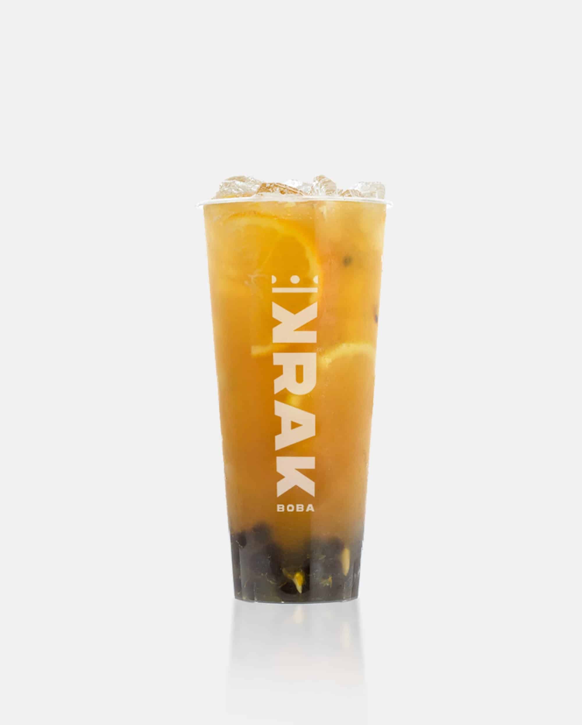 Krak Boba - Strawberry Matcha Latte