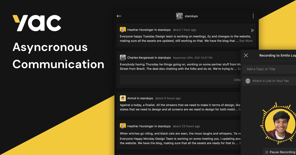 Yac Use Cases | Go Async With Voice