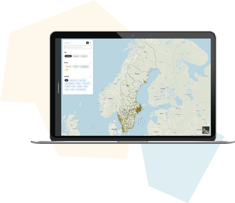 Combify | Färsk byggdata