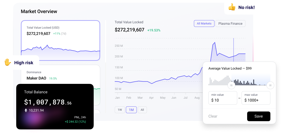 Plasma.Finance — The easiest way to invest in DeFi and manage your portfolio