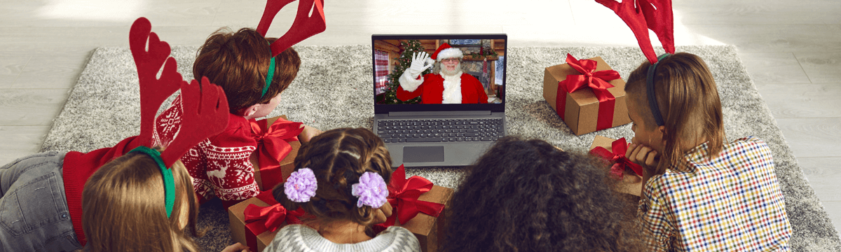 Virtual Zoom Santa Visit
