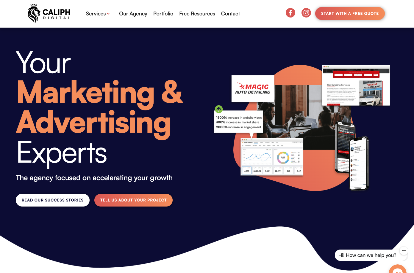 Website Design Edmonton & SEO | Caliph Digital