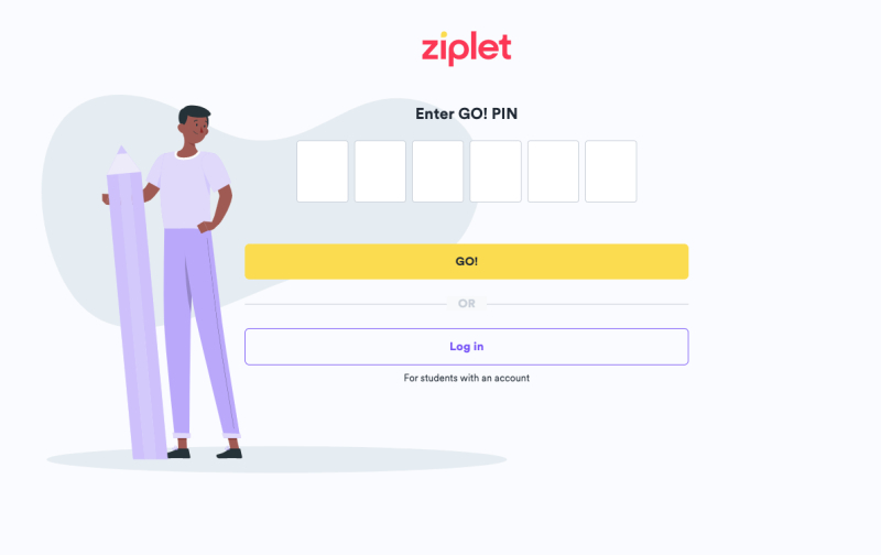 No student accounts needed | Ziplet