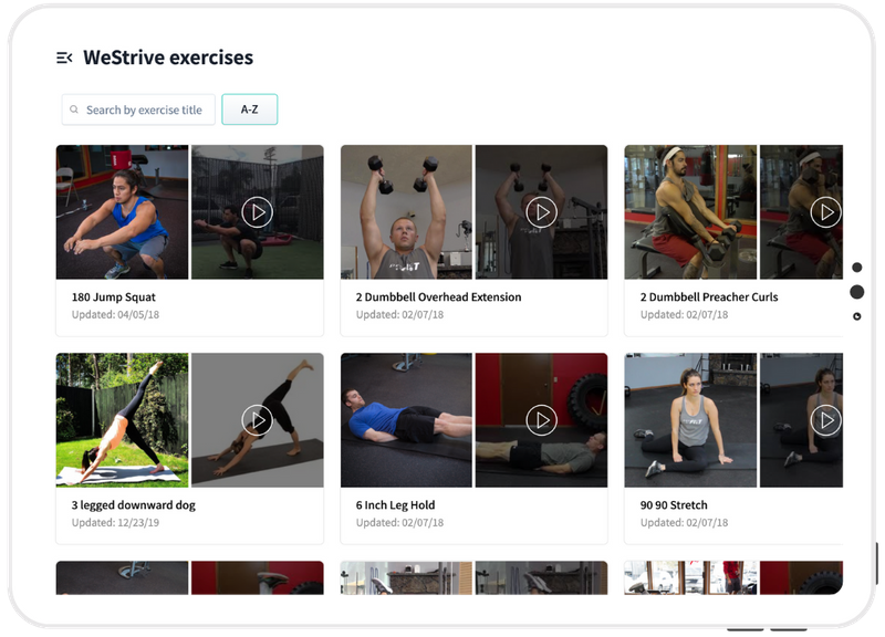 Massive Fitness Photo and Video Database