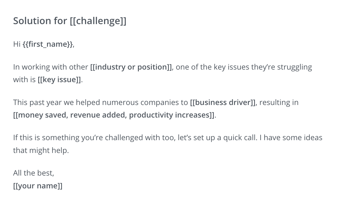 5 Cold Sales Email Templates That Will Help You To Schedule A Meeting