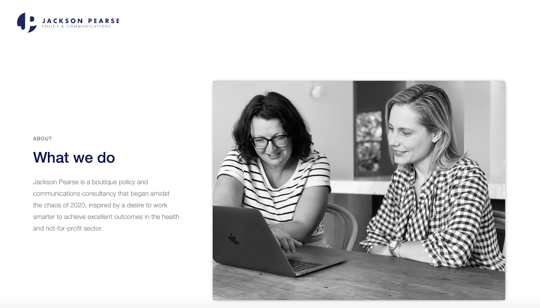 Jackson Pearse - A boutique policy and communications consultancy
