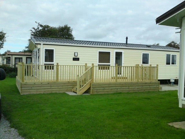 Static Caravan Decking Lancashire - W Craven & Son