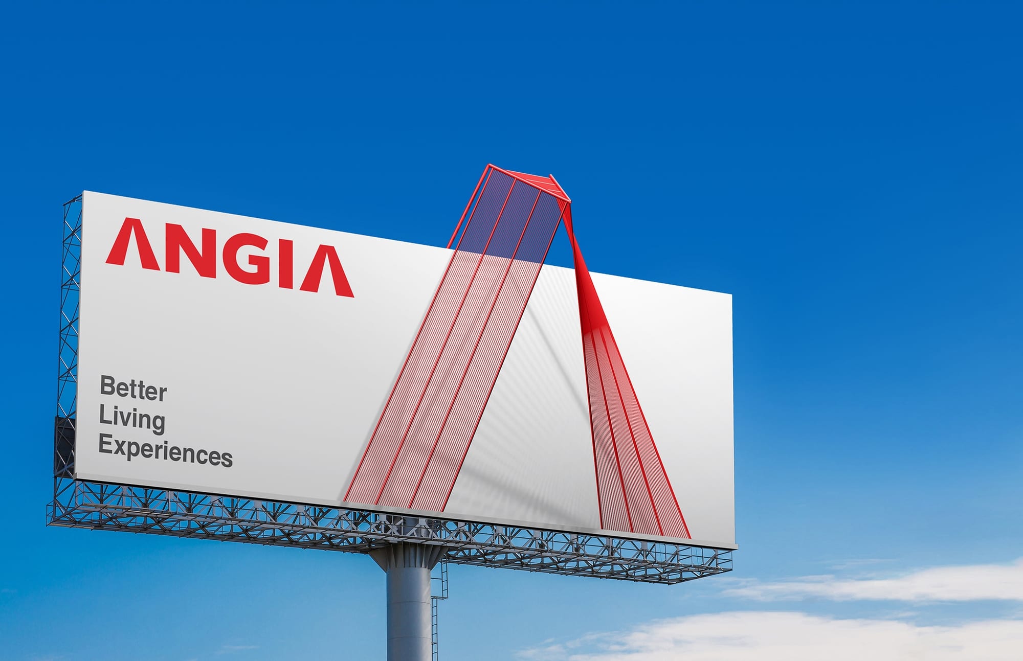 ANGIA | Development and Investment rebranding | Emphasize action spirit ...