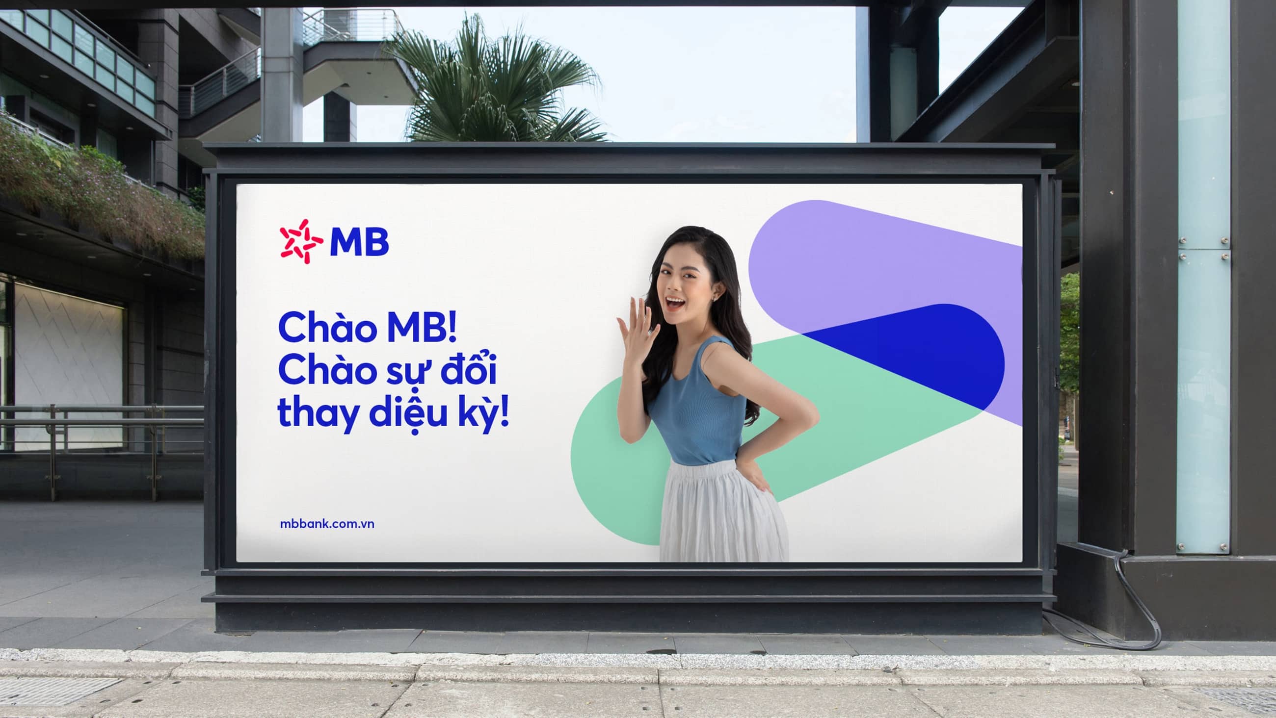 MB Bank | Bank rebranding | The Star in motion
