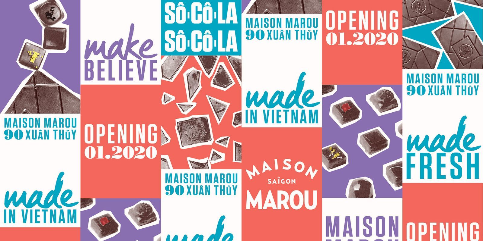 Maison Marou | Coffee Shop sub-branding | The best choco bar in the town
