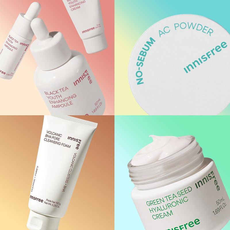 Innisfree | Cosmetics rebranding | Be Yourself, Be Free