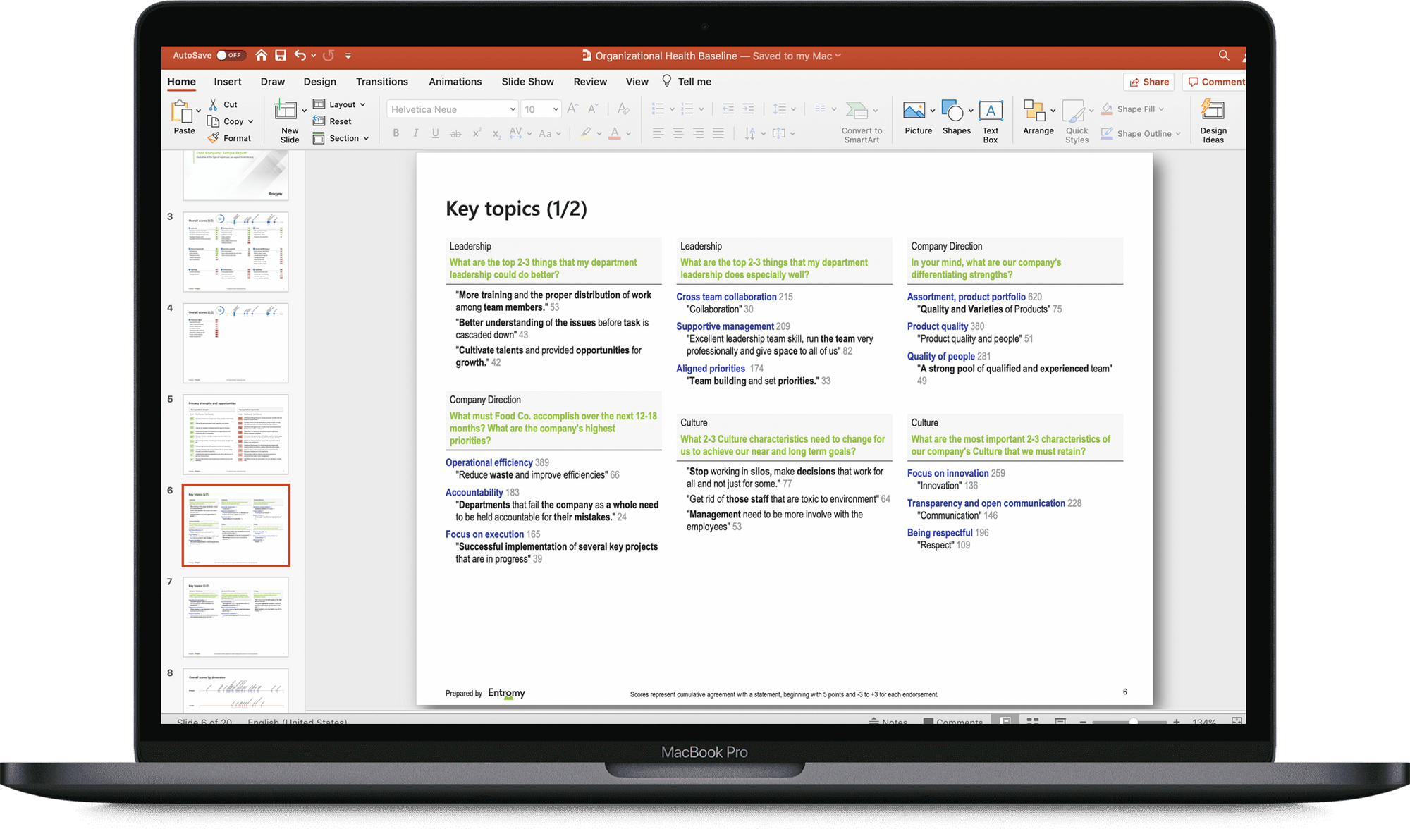 Organizational Assessment Platform - Entromy