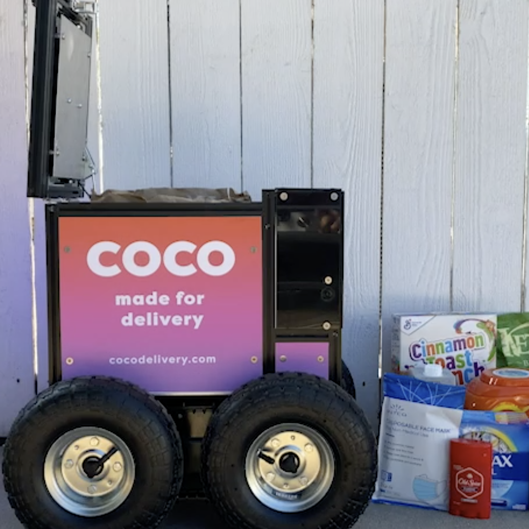 Coco | Food, Snack, and Alcohol Delivery... By Robot