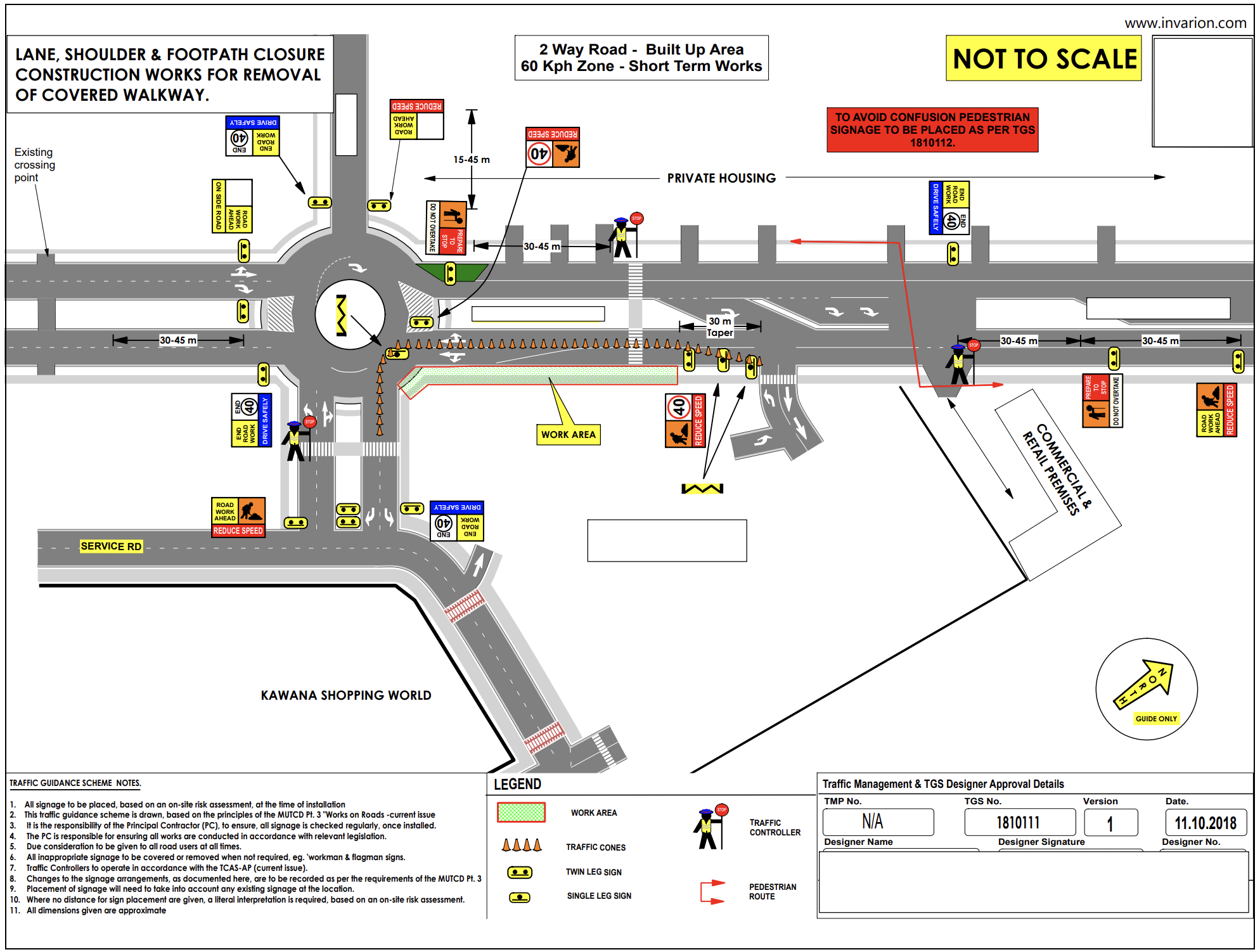 Plant Nappy: Traffic Plans