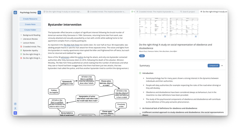 genei | AI-powered summarisation & research tool