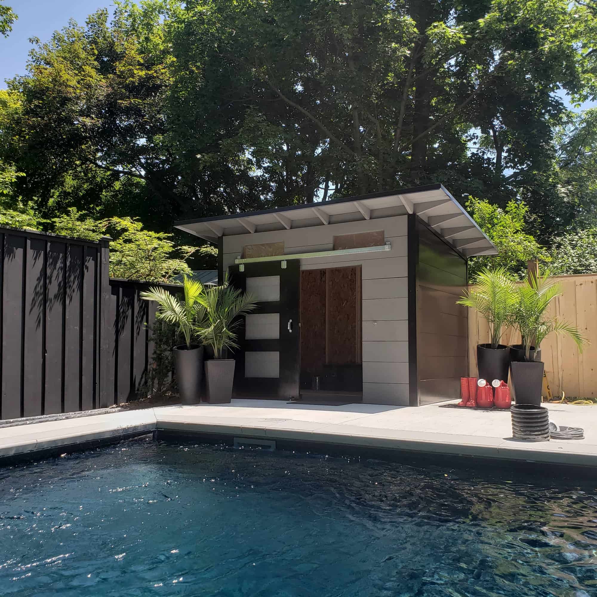 Contemporary Pool Sheds for any Backyard