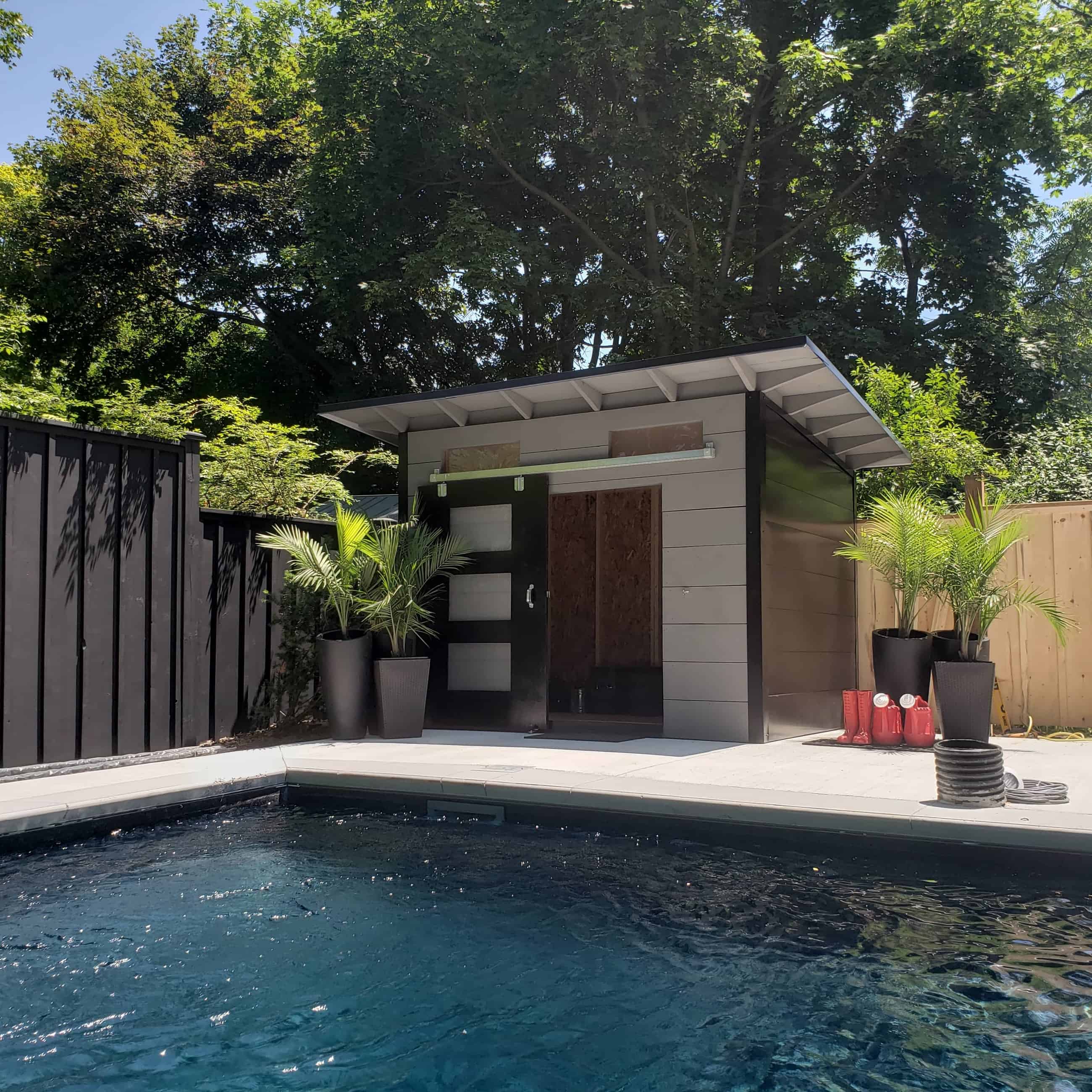 Contemporary Pool Sheds for any Backyard