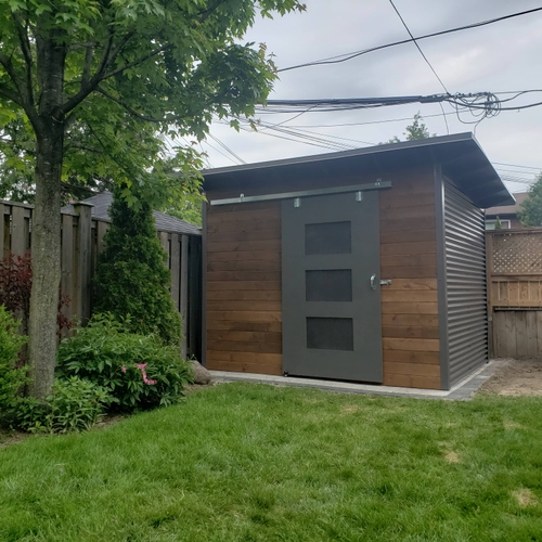 The Modern Lean To Shed