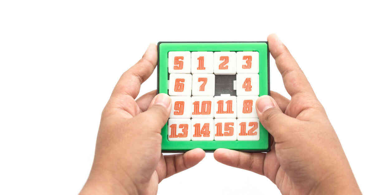 How To Solve A 3x3 Slide Puzzle Puzzle Seek