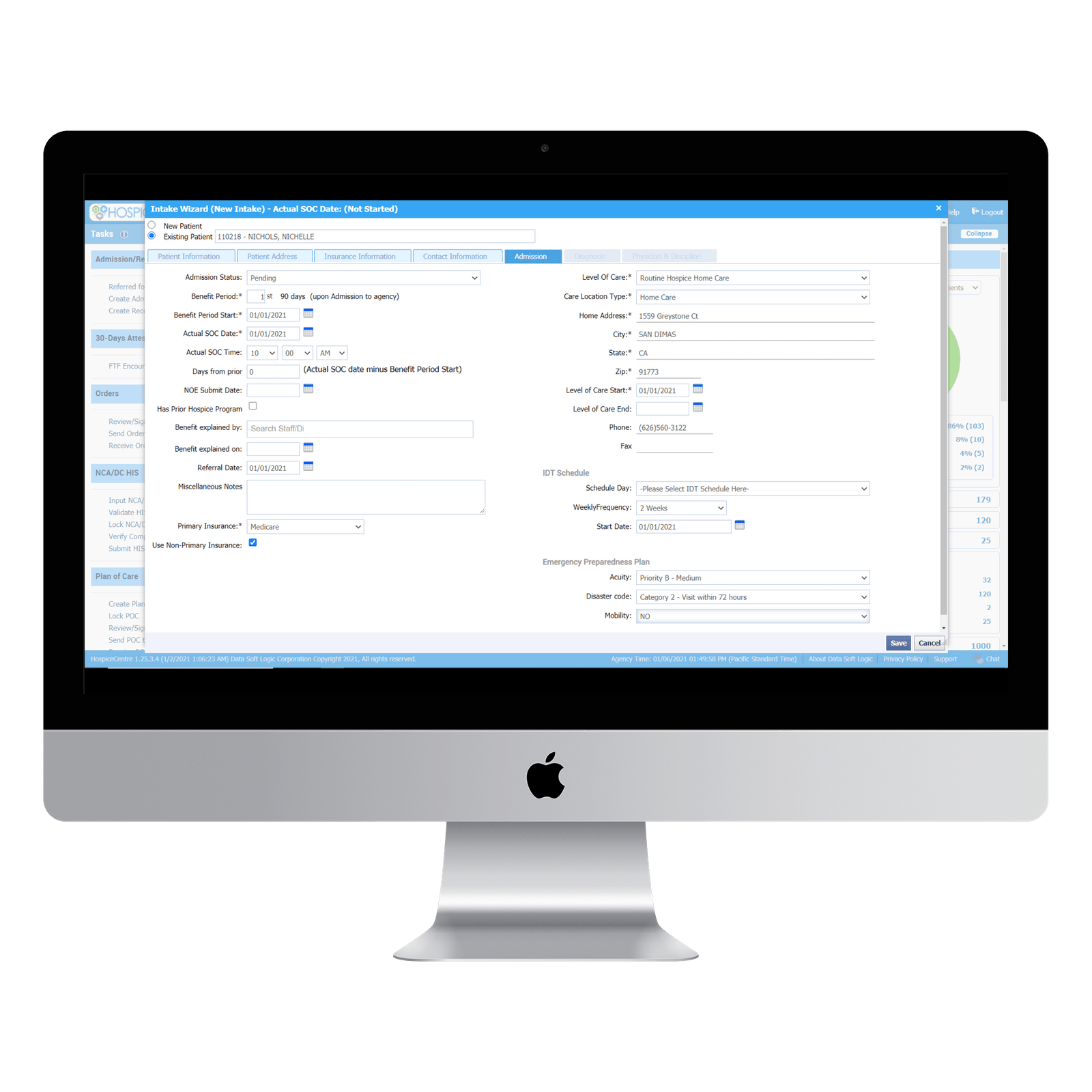 Data Soft Logic - Hospice Centre