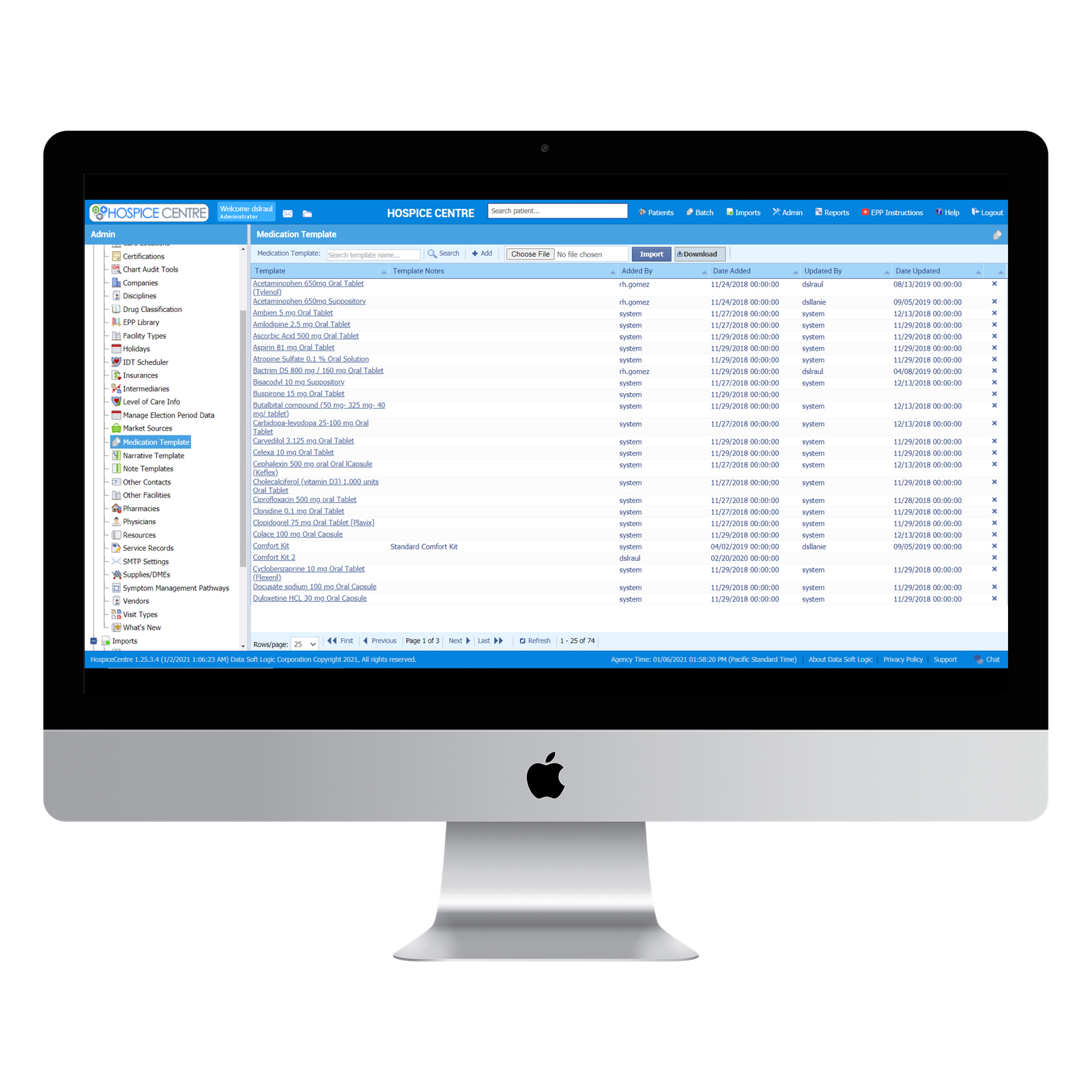 Data Soft Logic - Hospice Centre
