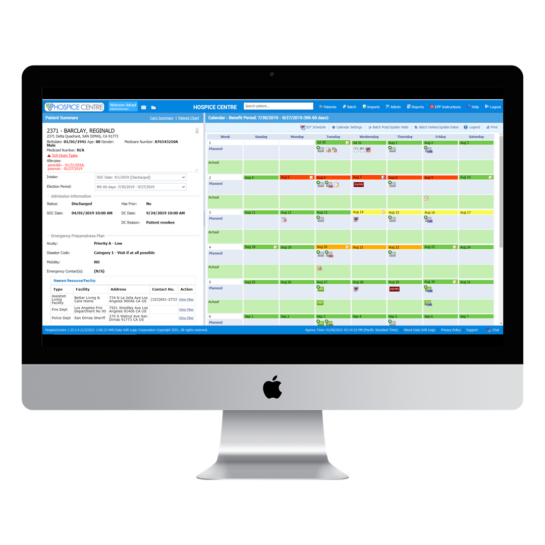 Data Soft Logic - Hospice Centre