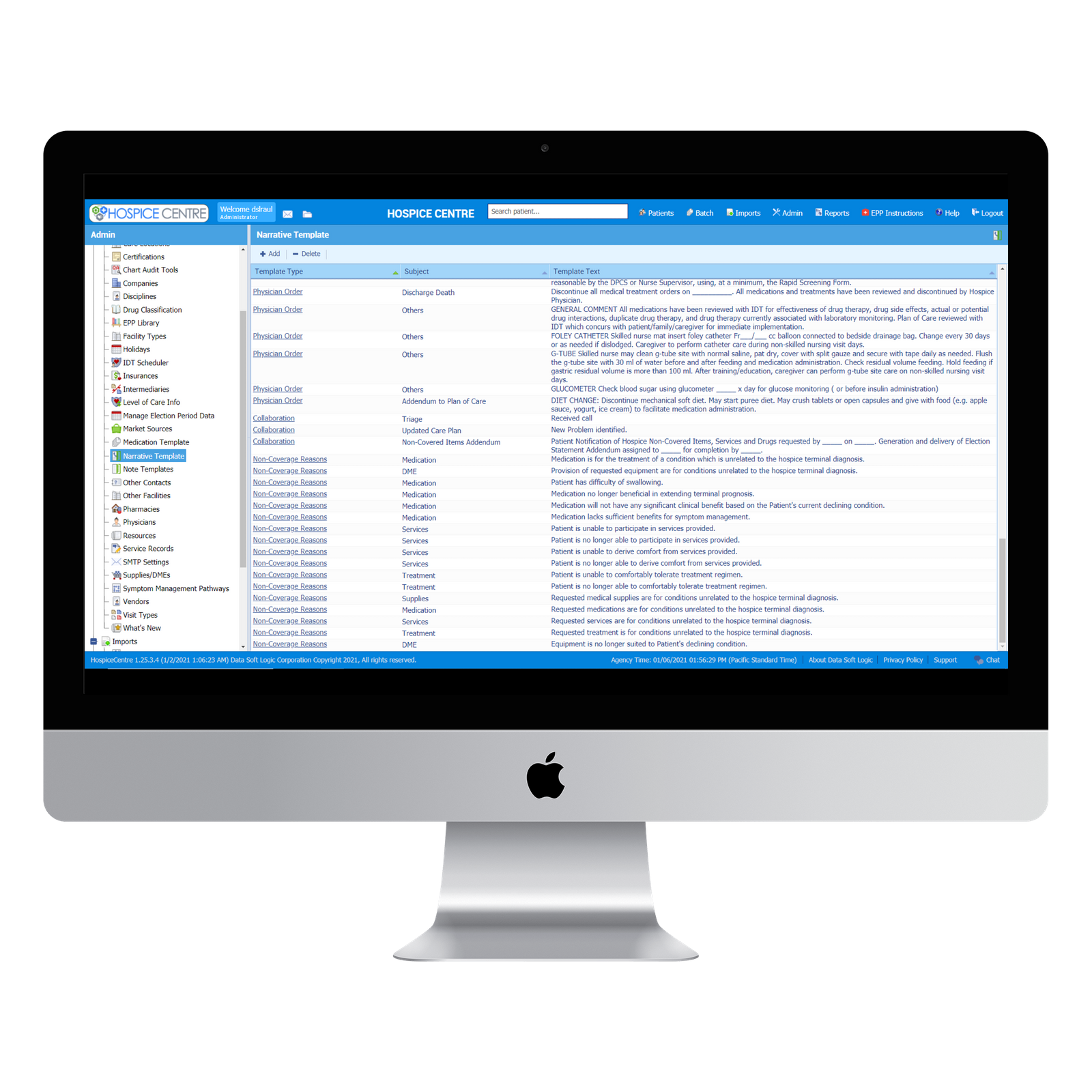 Data Soft Logic - Hospice Centre