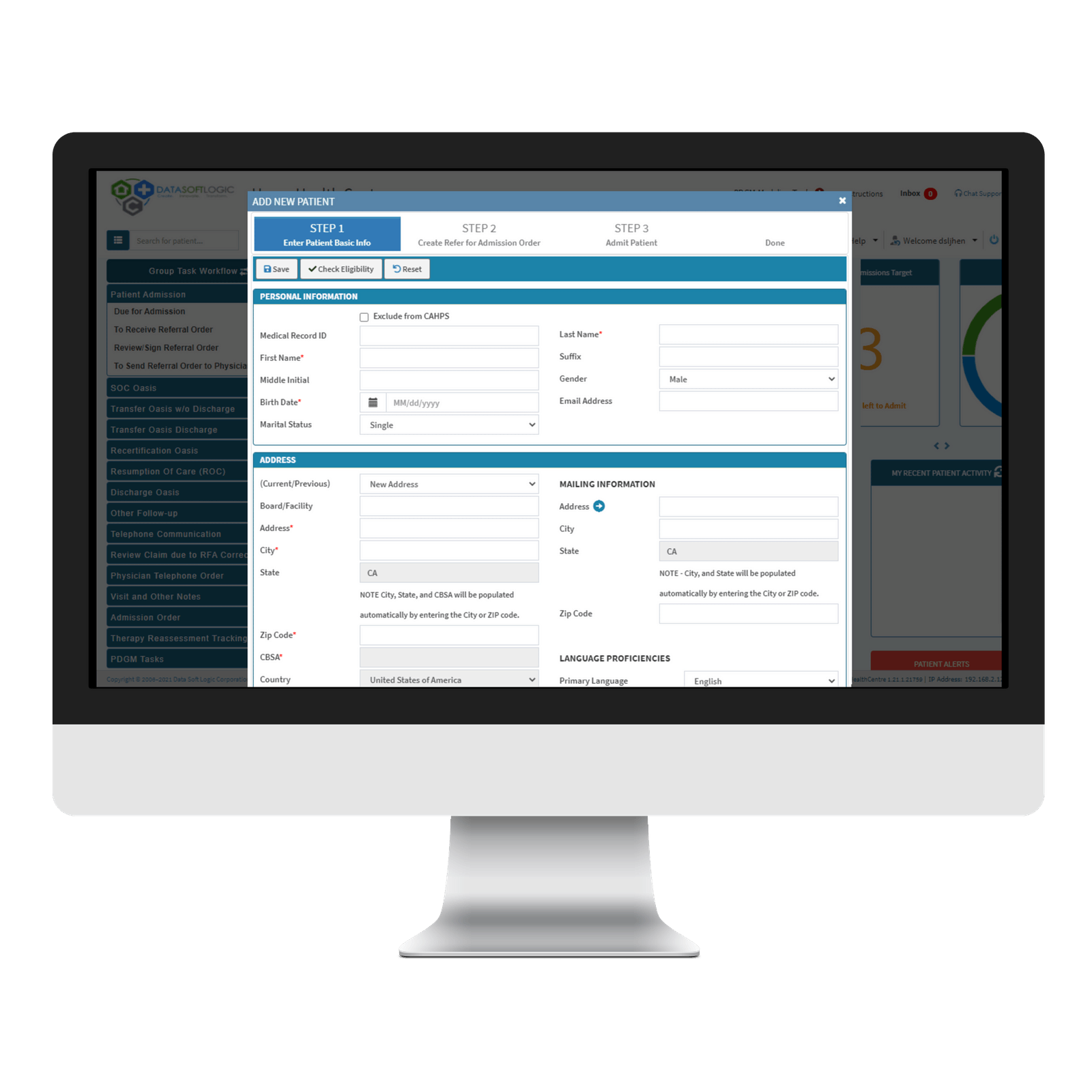 Data Soft Logic - Home Health Centre