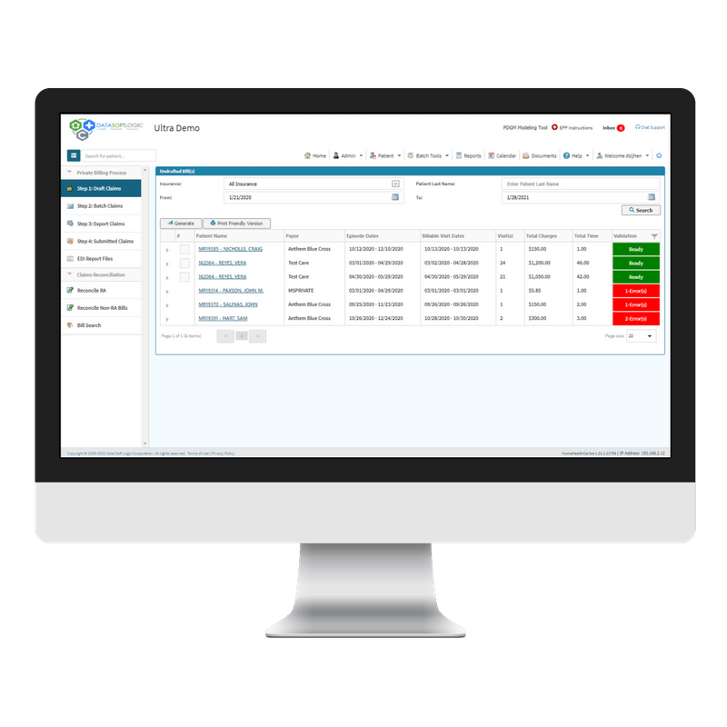 Data Soft Logic - Home Health Centre